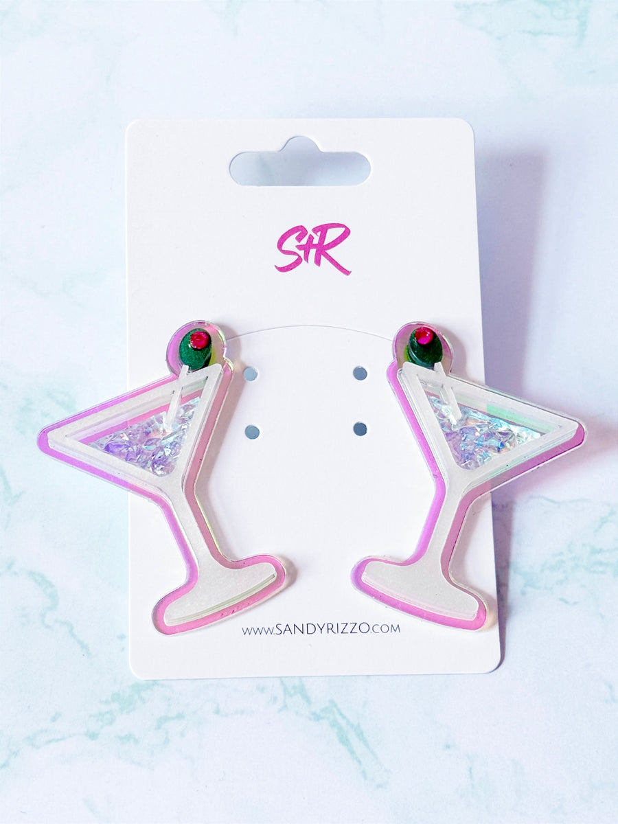 Martini Statement Stud – Sandy + Rizzo