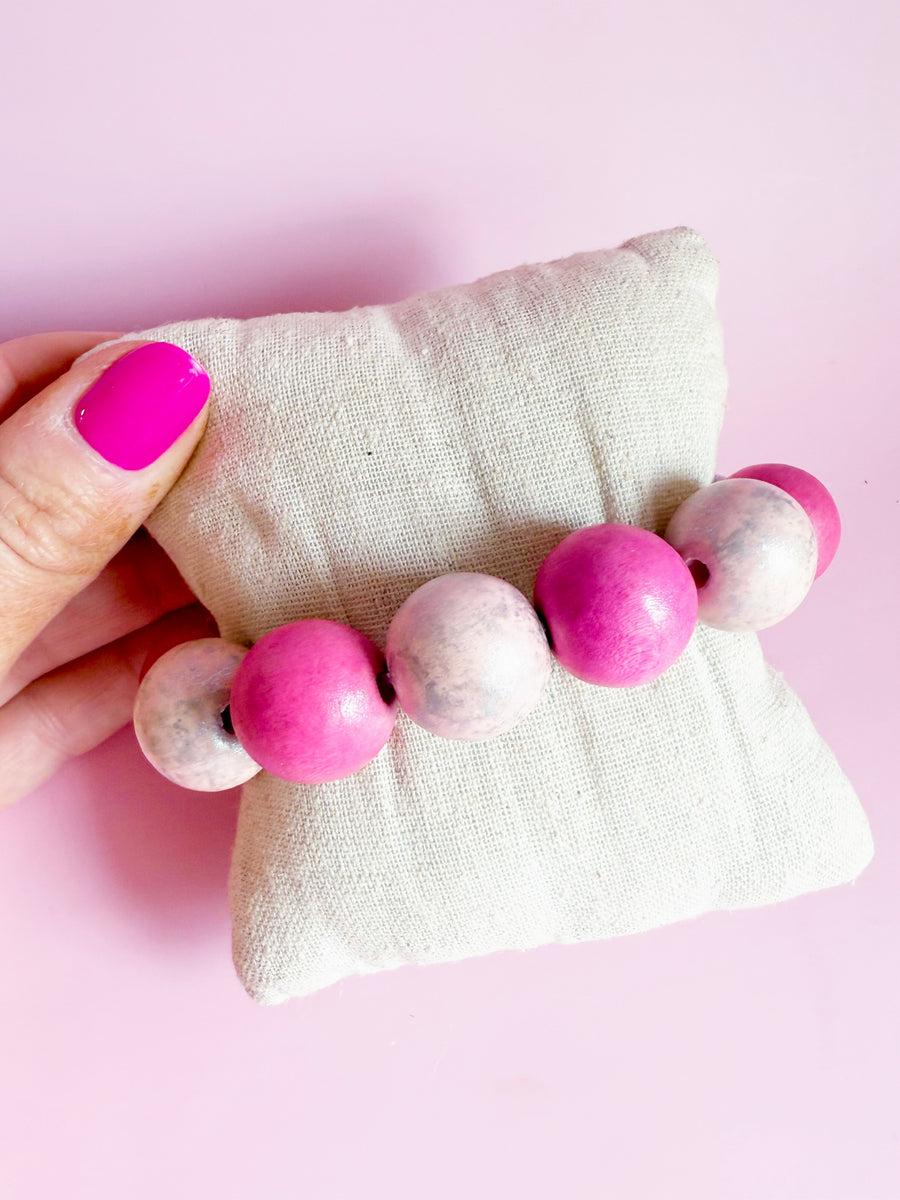 Pink Twiggy Bracelet – Sandy + Rizzo