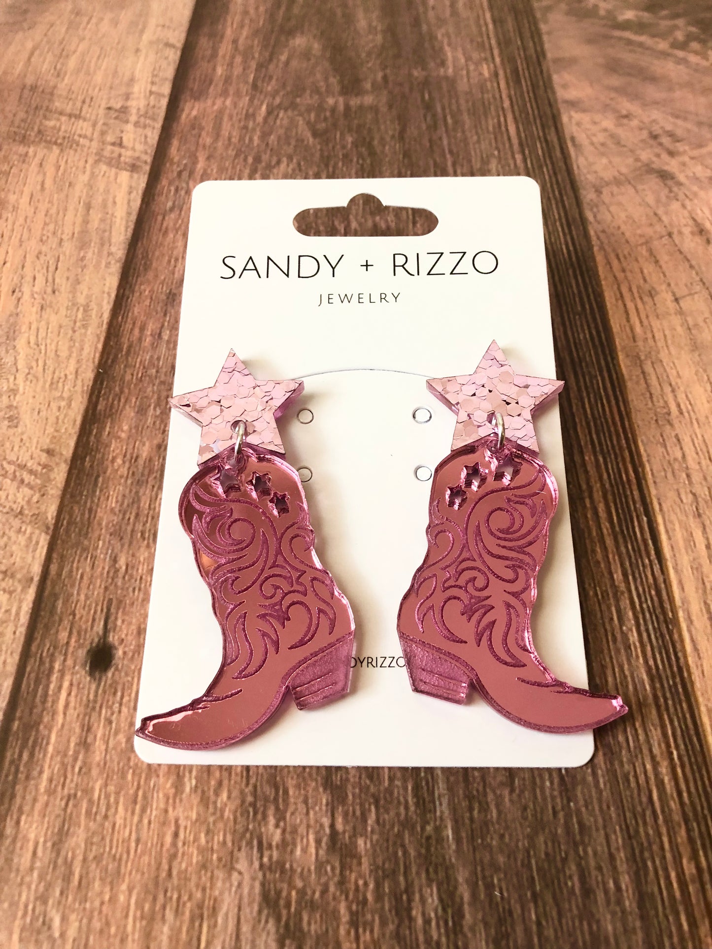 Pink Cowgirl Boots – Sandy + Rizzo